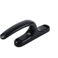 China Zinc Alloy Casement Window Handle with Two Position Rotating Latch Mechanism for sale