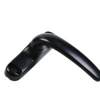 China Zinc Alloy Casement Window Handle with Two Position Rotating Latch Mechanism for sale