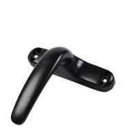 China Zinc Alloy Casement Window Handle with Two Position Rotating Latch Mechanism for sale