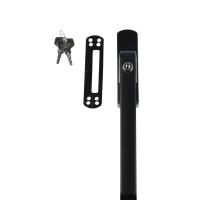 China Keyed Zinc Alloy Casement Window Handle Lock with Dual Angle Rotation Mechanism for sale