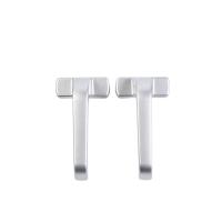 China Zinc Alloy Swing Door Handle with Through Square Shaft Drive Mechanism for sale