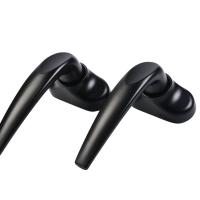 China Integrated Square Shaft Swing Door Handle Zinc Alloy for Double Leaf Doors for sale