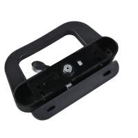 China Australian Style Nylon Sliding Window Lock with Zinc Alloy Latch Cylinder for sale
