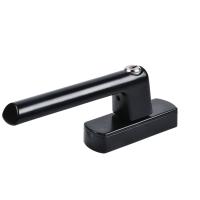 China Keyed Casement Window Handle Zinc Alloy Base Aluminum Round Grip QB/T5338-2018 for sale