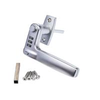 China Type 7 Dial Combination Handle Lock Zinc Alloy for Single Sash Casement Windows for sale