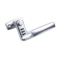 China Type 7 Dial Combination Handle Lock Zinc Alloy for Single Sash Casement Windows for sale