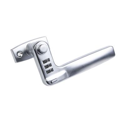 China Type 7 Dial Combination Handle Lock Zinc Alloy for Single Sash Casement Windows for sale