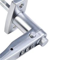 China Streamlined Combination Lock Casement Window Handle with Three Digit Dial for sale