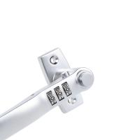 China Keyless Dial Combination Handle Lock Streamlined Single Swing Zinc Alloy for sale