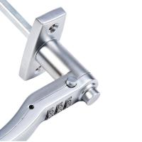 China Keyless Dial Combination Handle Lock Streamlined Single Swing Zinc Alloy for sale