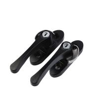 China Crescent Zinc Alloy Sliding Window Lock with Key Operated Security Design for sale
