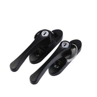 China Crescent Zinc Alloy Sliding Window Lock with Key Operated Security Design for sale