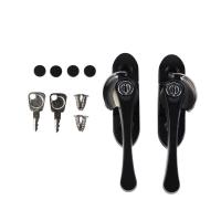 China Crescent Zinc Alloy Sliding Window Lock with Key Operated Security Design for sale