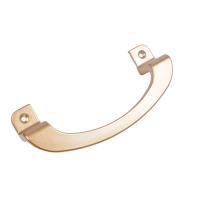 China Thickened Aluminum Alloy Sliding Door Handle with Weather Resistant Champagne Gold Finish for sale