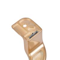 China Thickened Aluminum Alloy Sliding Door Handle with Weather Resistant Champagne Gold Finish for sale