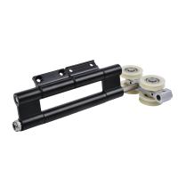 China Wear Resistant Integrated Roller Hinge Silent Nylon Zinc Alloy for Folding Doors for sale