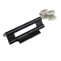 China Wear Resistant Integrated Roller Hinge Silent Nylon Zinc Alloy for Folding Doors for sale