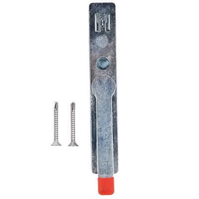 China Galvanized Steel Anti Mistake Lock Bar with Red Soft Rubber Buffer Cap Universal Fit for sale