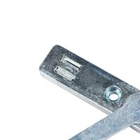 China Galvanized Steel Anti Mistake Lock Bar with Red Soft Rubber Buffer Cap Universal Fit for sale