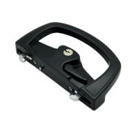 China Australian Style Single Sided Sliding Door Lock Handle with Pull Grip Aluminum Alloy for sale