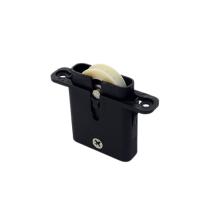 China Sliding Doors Single Wheel Nylon Pulley with Wear Resistant Wheel Adjustable Height for sale