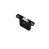 China Sliding Doors Single Wheel Nylon Pulley with Wear Resistant Wheel Adjustable Height for sale