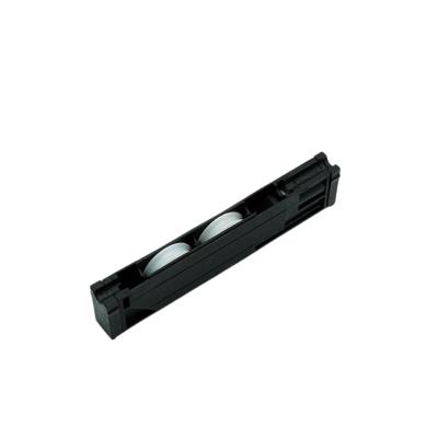 China Dual Row Nylon Sliding Door Roller Silent Weather Resistant Double Wheel for sale