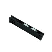 China Dual Row Nylon Sliding Door Roller Silent Weather Resistant Double Wheel for sale