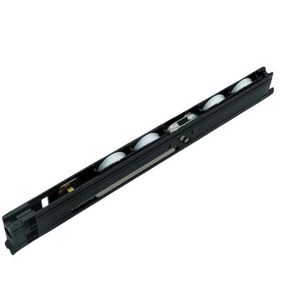 China Four Wheel Nylon Sliding Door Caster Heavy Duty Silent Weather Resistant for sale