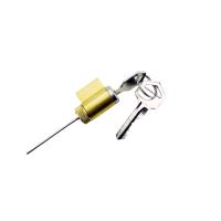 China Solid Brass Single Latch Door Lock Cylinder with Corrosion Resistant Lever Handle for sale