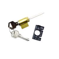 China Solid Brass Single Latch Door Lock Cylinder with Corrosion Resistant Lever Handle for sale