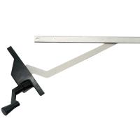 China European Style Manual Window Opener with Zinc Alloy Handle Stainless Steel Linkage for sale