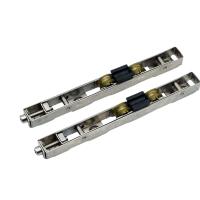 China Double Wheel Stainless Steel Slider Wear Resistant Height Adjustable for Sliding Doors for sale