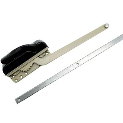 China Concealed Handle Manual Window Opener Die Cast Zinc Alloy Gear Transmission for sale