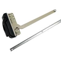 China Concealed Handle Manual Window Opener Die Cast Zinc Alloy Gear Transmission for sale