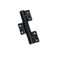 China Iron Three Panel Casement Window Hinge Electrostatic Spray Coating Thickened for sale