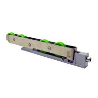 China Silent Nylon Sliding Door Roller Four Roller Stainless Steel Heavy Duty Doors for sale