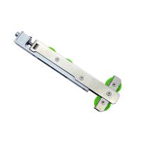 China Silent Nylon Sliding Door Roller Four Roller Stainless Steel Heavy Duty Doors for sale