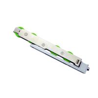 China Silent Nylon Sliding Door Roller Four Roller Stainless Steel Heavy Duty Doors for sale