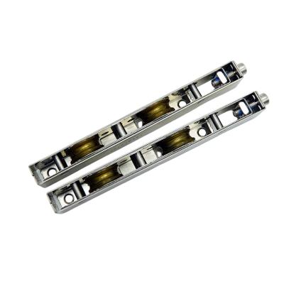 China Load Bearing Sliding Door Roller Dual Wheel Stainless Steel with Height Screw for sale