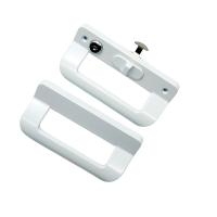 China Single Sided Sliding Door Lock with Zinc Alloy Hook Latch Screen Security for sale