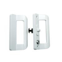 China Single Sided Sliding Door Lock with Zinc Alloy Hook Latch Screen Security for sale
