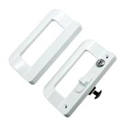 China Single Sided Sliding Door Lock with Zinc Alloy Hook Latch Screen Security for sale