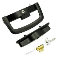 China Australian Style D Handle Sliding Door Lock Zinc Alloy Body for Screen Doors for sale