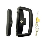 China Australian Style D Handle Sliding Door Lock Zinc Alloy Body for Screen Doors for sale