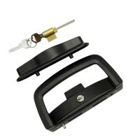 China Australian Style D Handle Sliding Door Lock Zinc Alloy Body for Screen Doors for sale