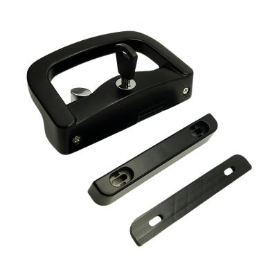 China D Type Australian Sliding Window Handle with Key Locking Grip Mechanism for sale