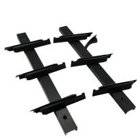 China Australian Venetian Blind Bracket Aluminum Plastic Composite Guide Rail Support for sale
