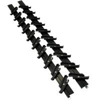 China Aluminum Plastic Venetian Blind Frame Guide Rail Tilt Sync Linkage Bracket for sale