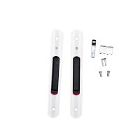 China Concealed Flush Mounted Sliding Window Handle with Toggle Locking Mechanism for sale